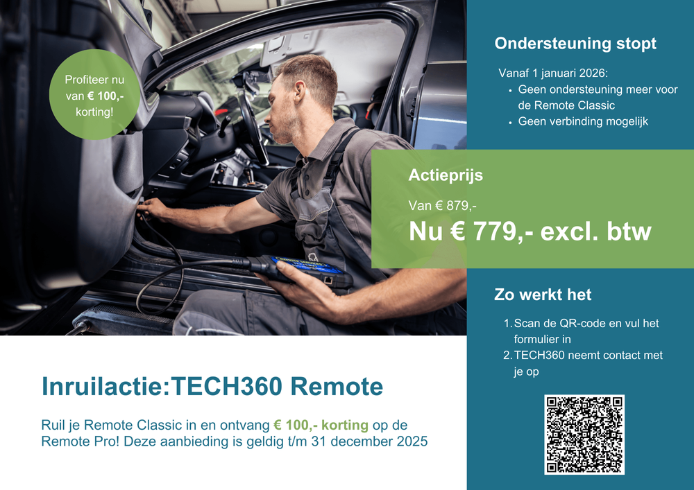 Inruilactie: TECH360 Remote